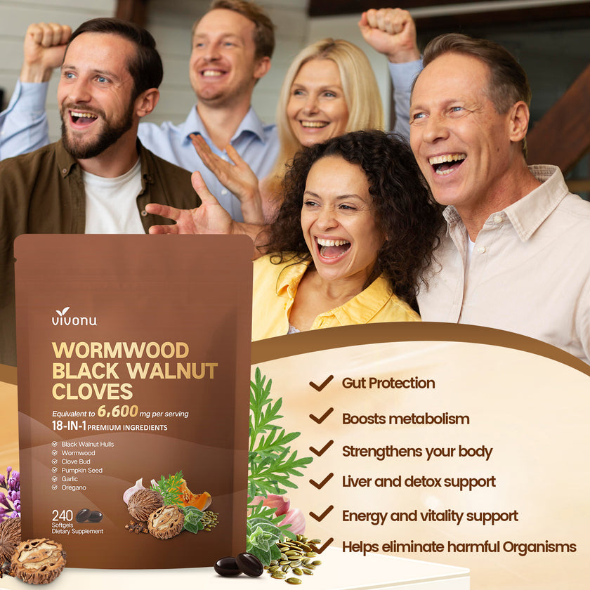 Black Walnut Wormwood Capsules – VivoNu Nutrition