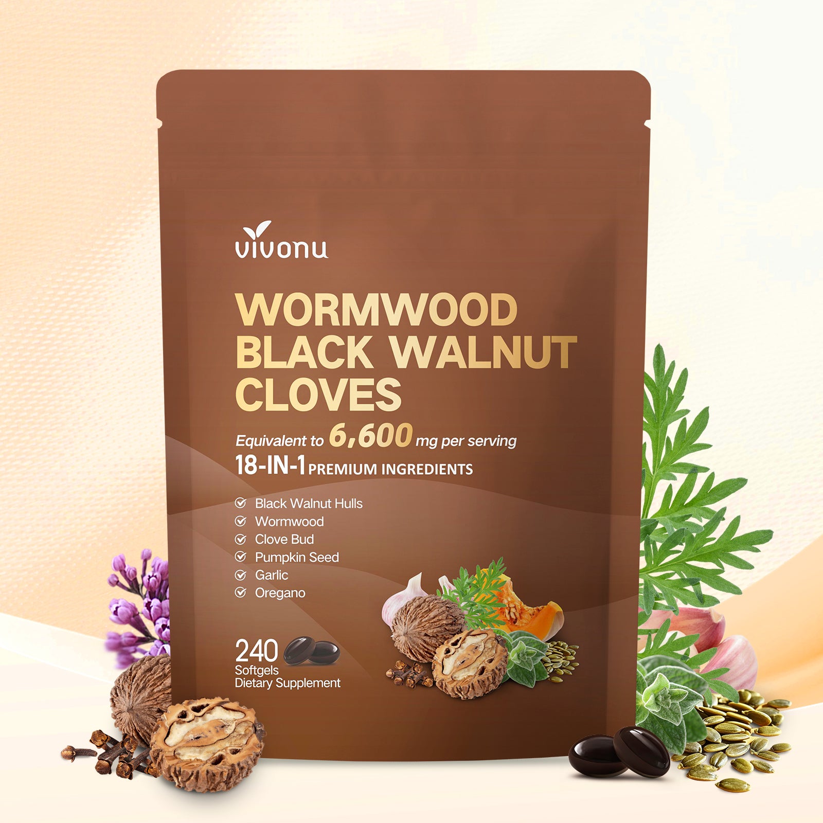 Black Walnut Wormwood Capsules – VivoNu Nutrition